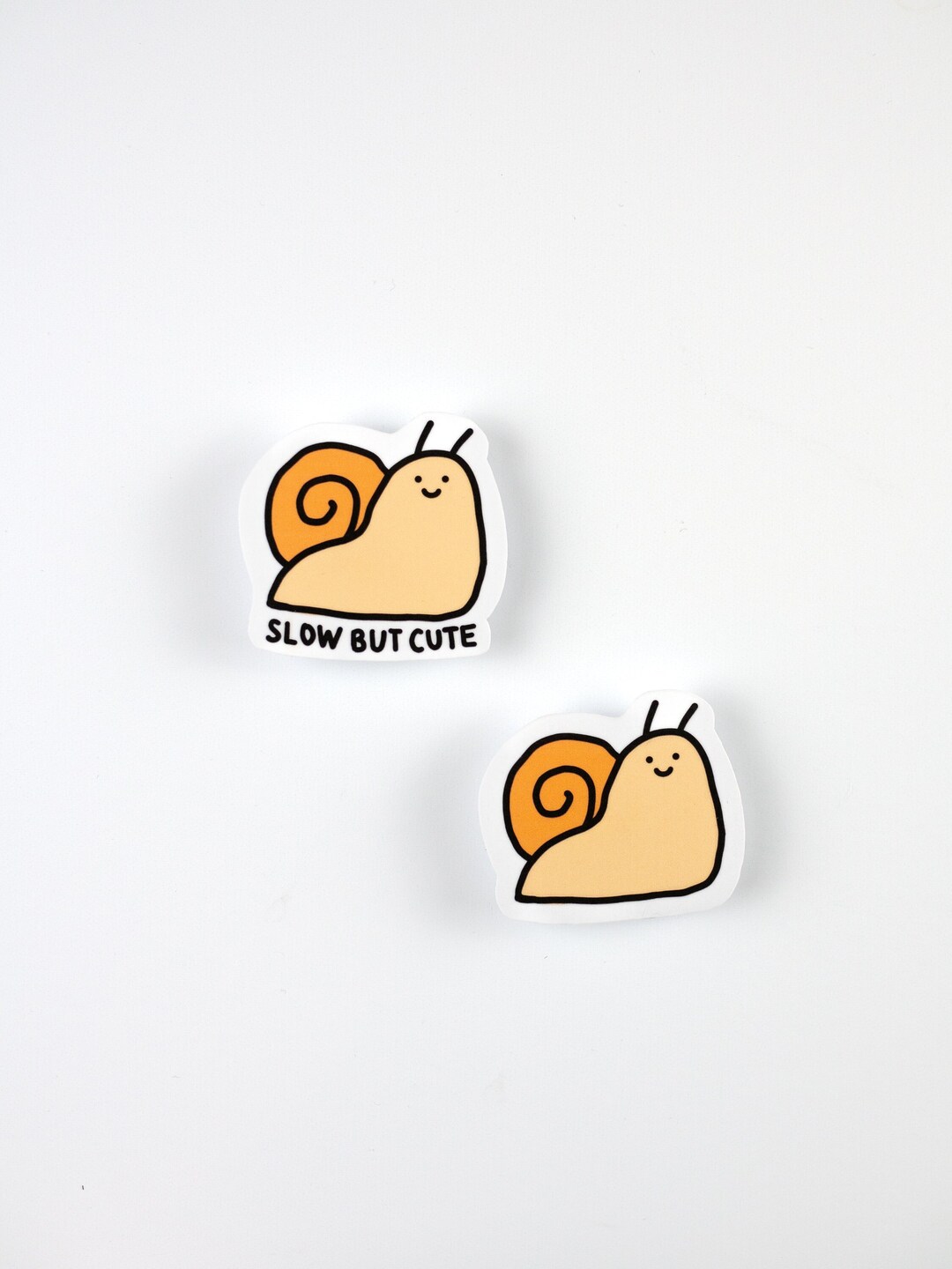 Slow Snail Sticker Glossy Vinyl Sticker for Water Bottle - Etsy