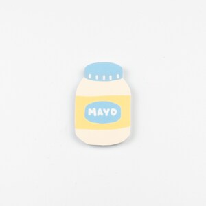 Mayo Jar Sticker Glossy Vinyl Sticker for Water Bottle - Etsy