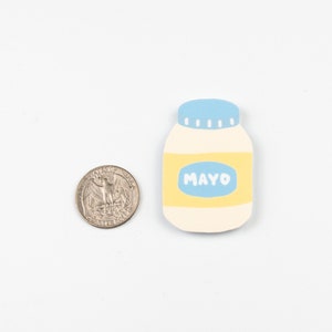 Mayo Jar Sticker Glossy Vinyl Sticker for Water Bottle - Etsy