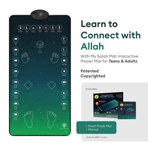 Adult Prayer Mat | Smart Prayer Mat | Educational Tool Learn to Pray ...