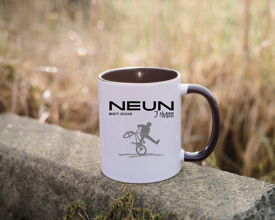 BMX, Gifts for BMX Riders, Mug With Cyclist, Gifts With Name for BMX ...