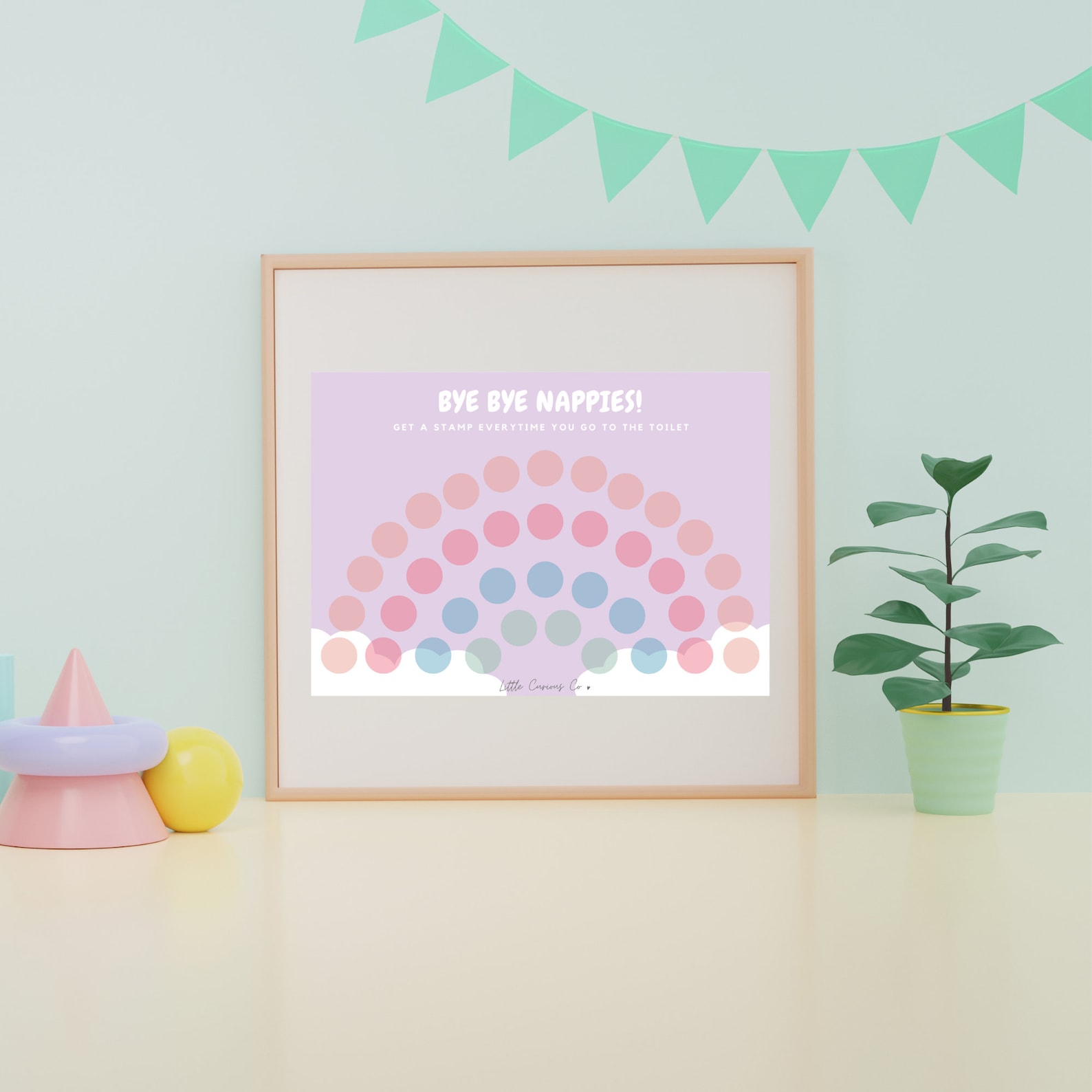 Printable Potty Training Chart, Toilet Stamp Activity, Montessori ...