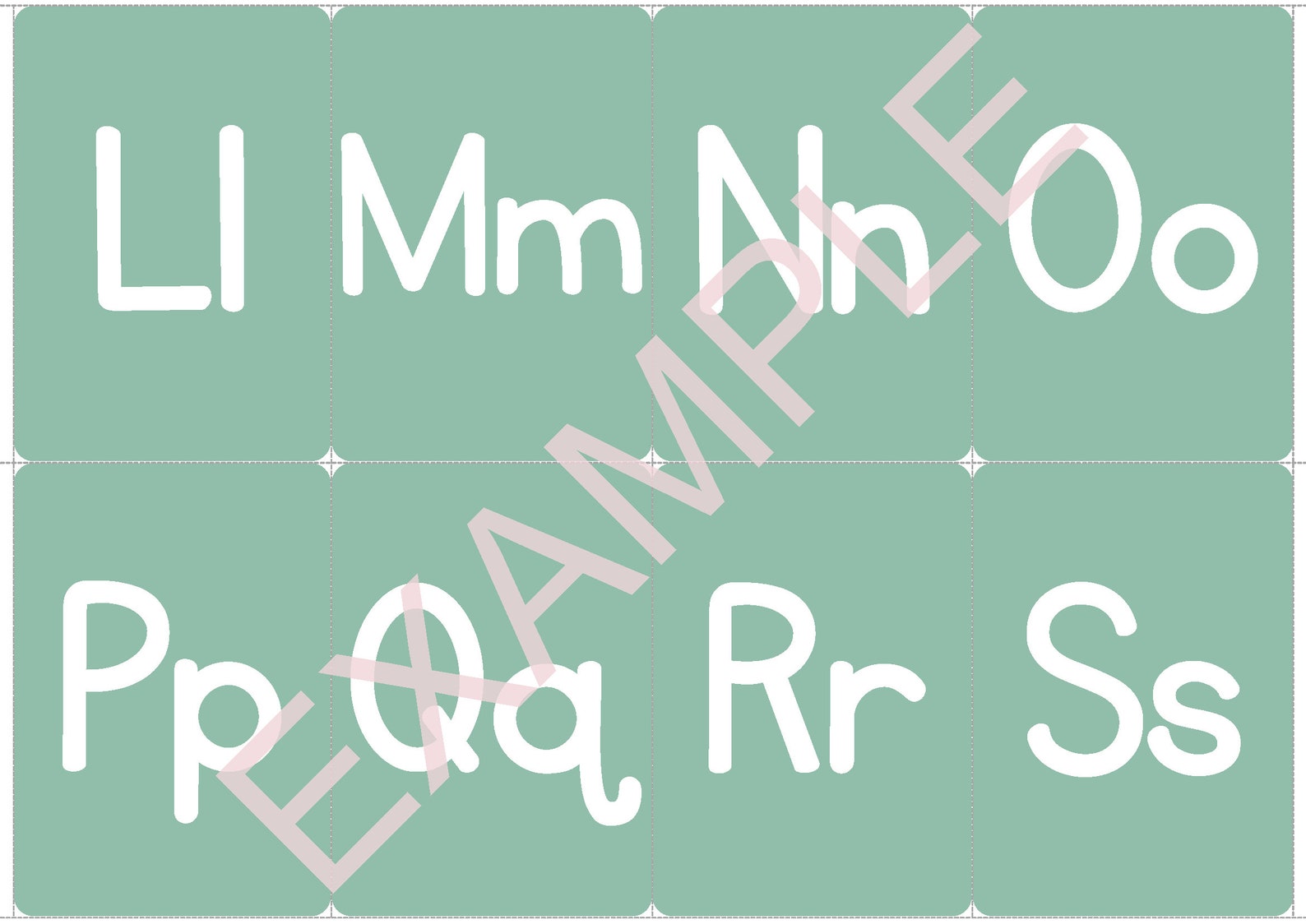 Printable Alphabet Montessori Cards Preschool Curriculum | Etsy