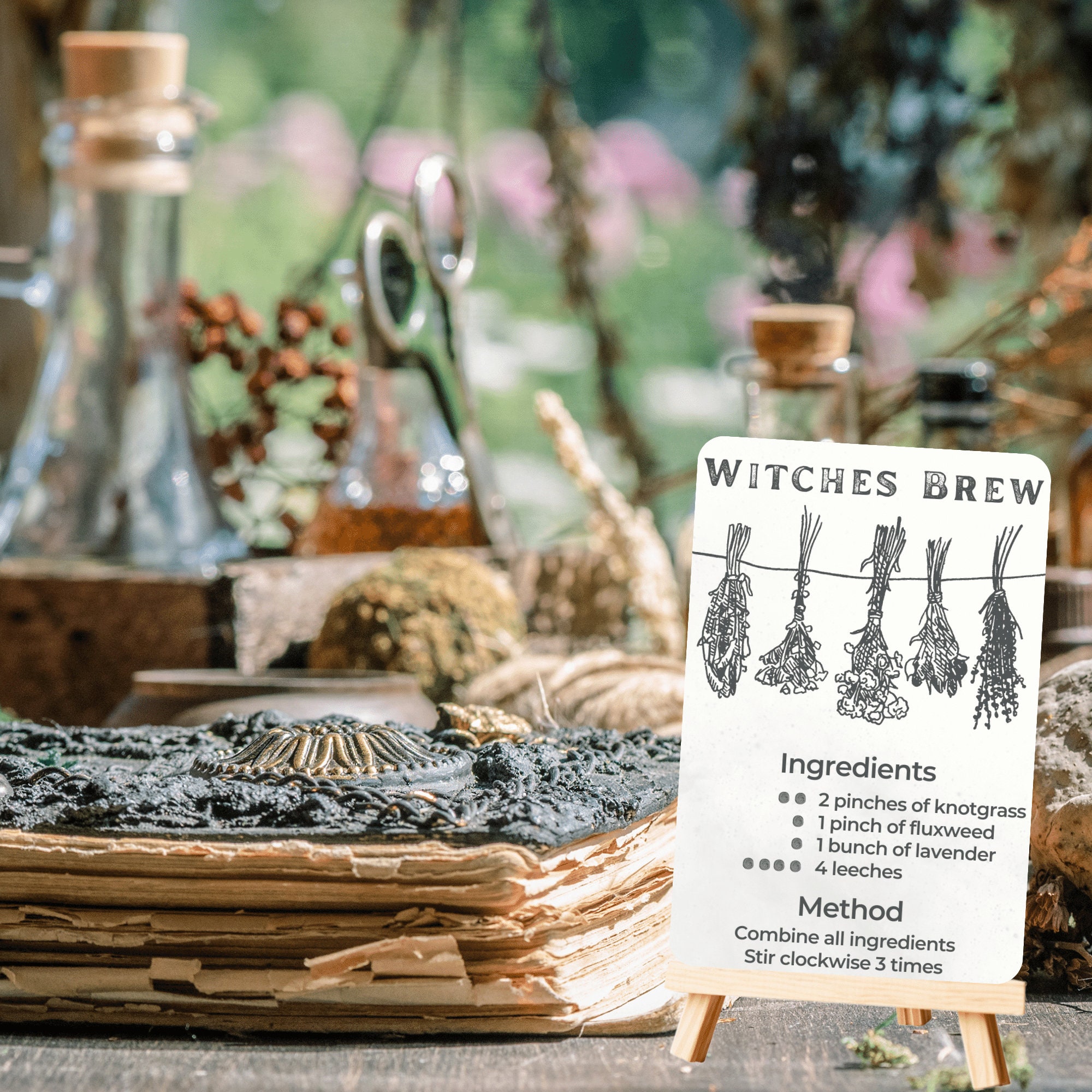 Printable Mud Kitchen Potion Cards Homeschool Learning - Etsy Australia