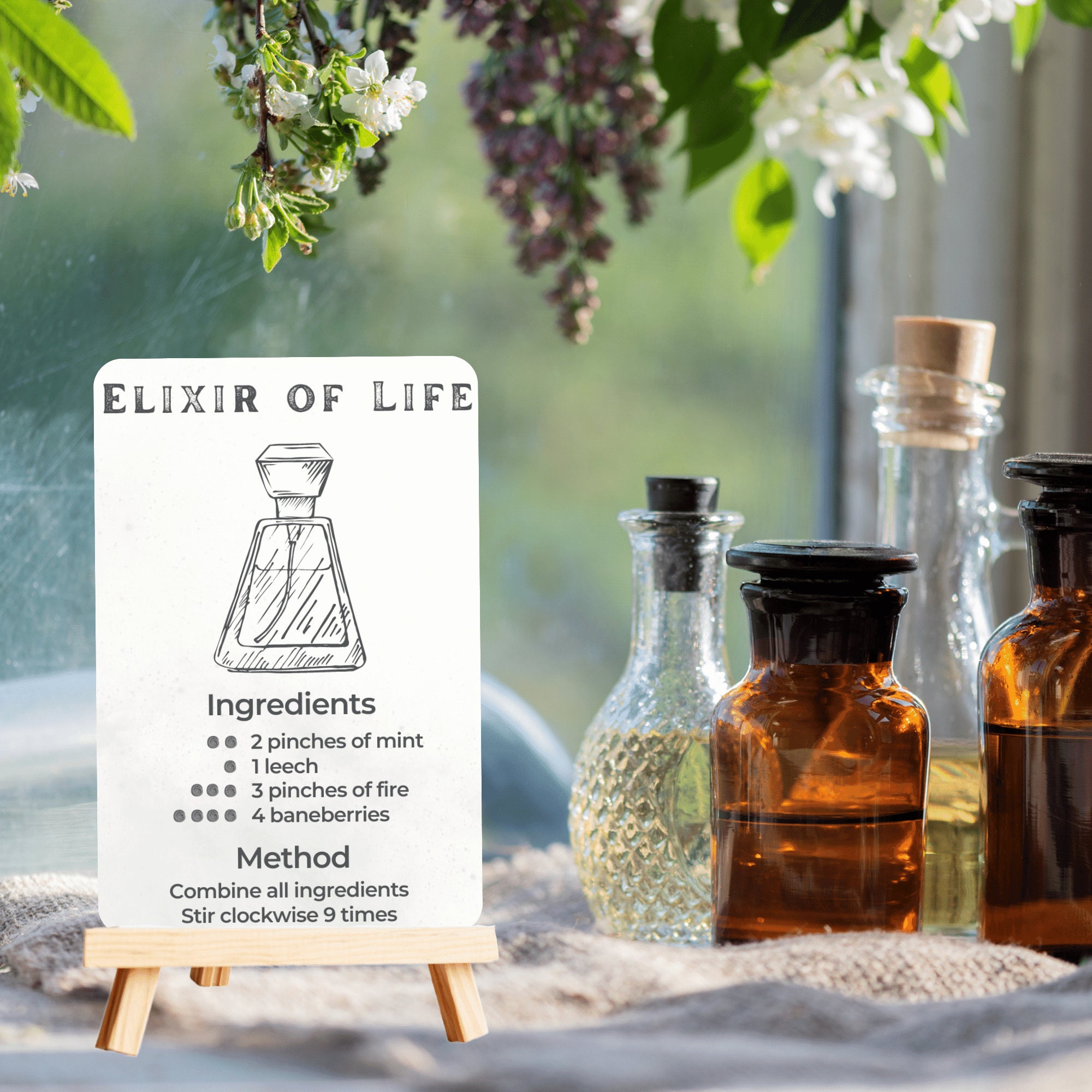 Printable Mud Kitchen Potion Cards Homeschool Learning - Etsy UK