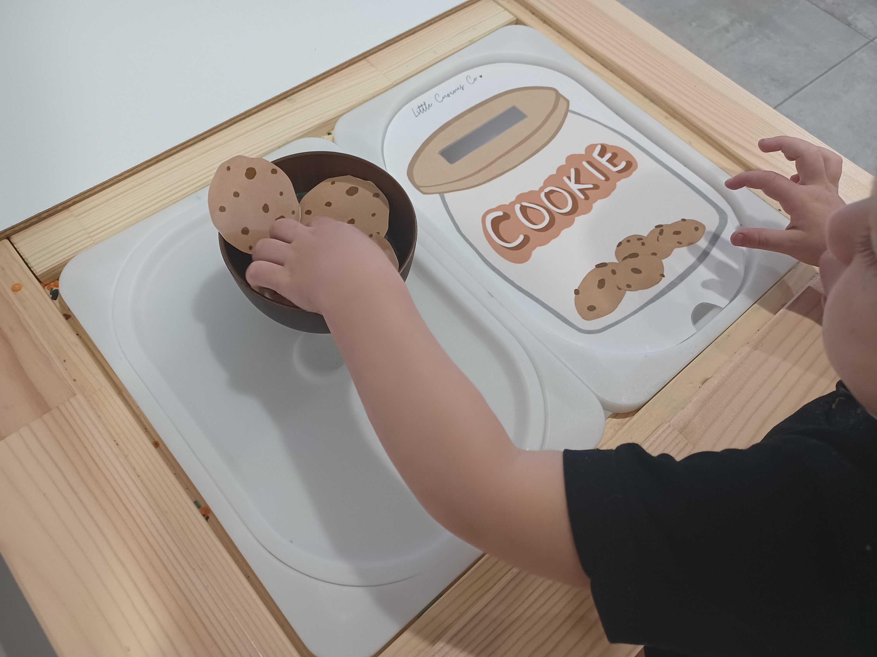 Printable Trofast Flisat Lid Insert Montessori Homeschool - Etsy Canada