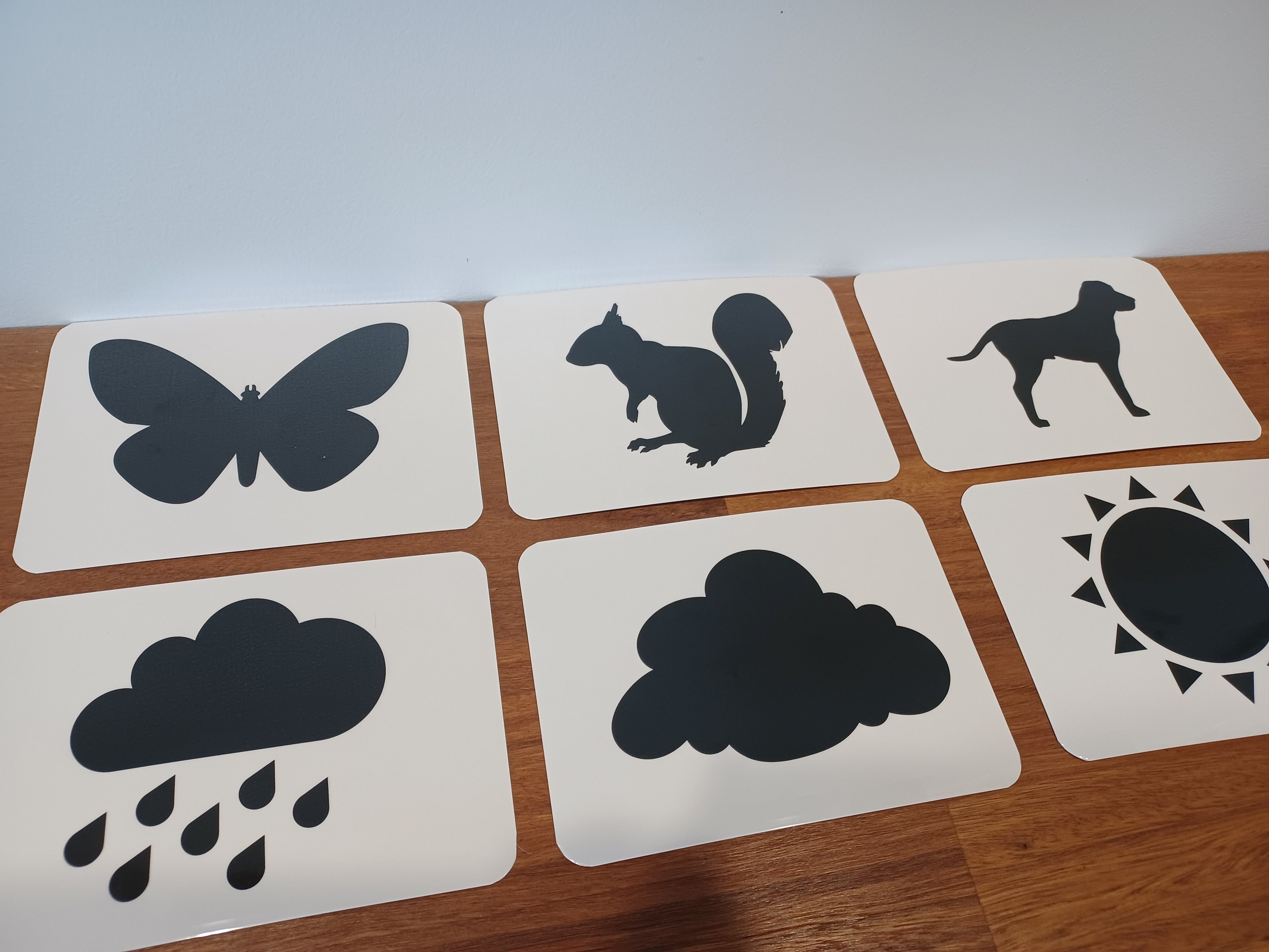 Printable Kids Black and White Flash Cards, Montessori Learn High ...