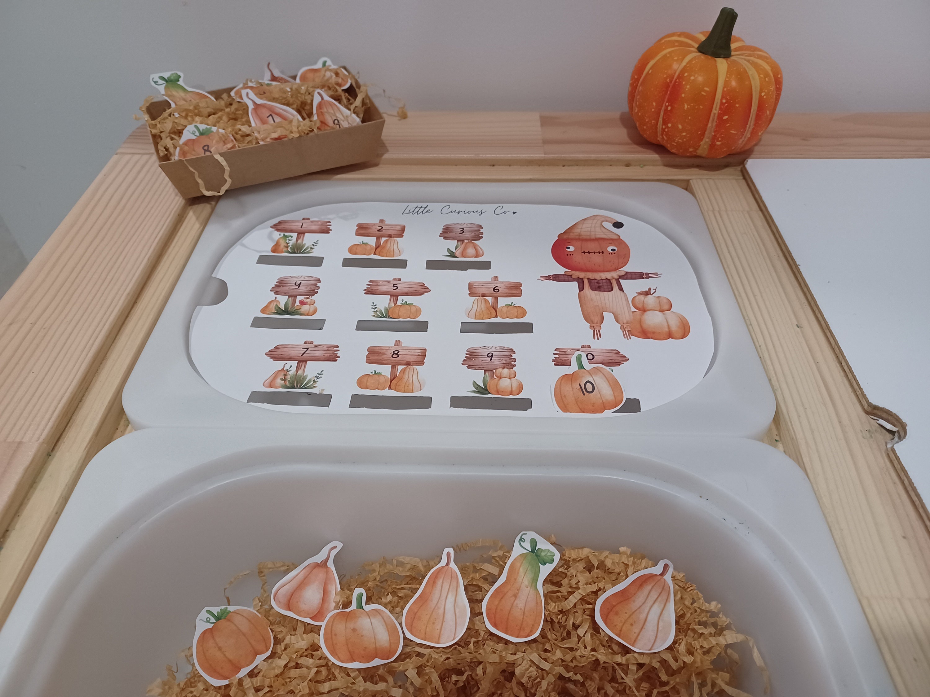 Printable Trofast Flisat Lid Insert Montessori Learn Numbers - Etsy