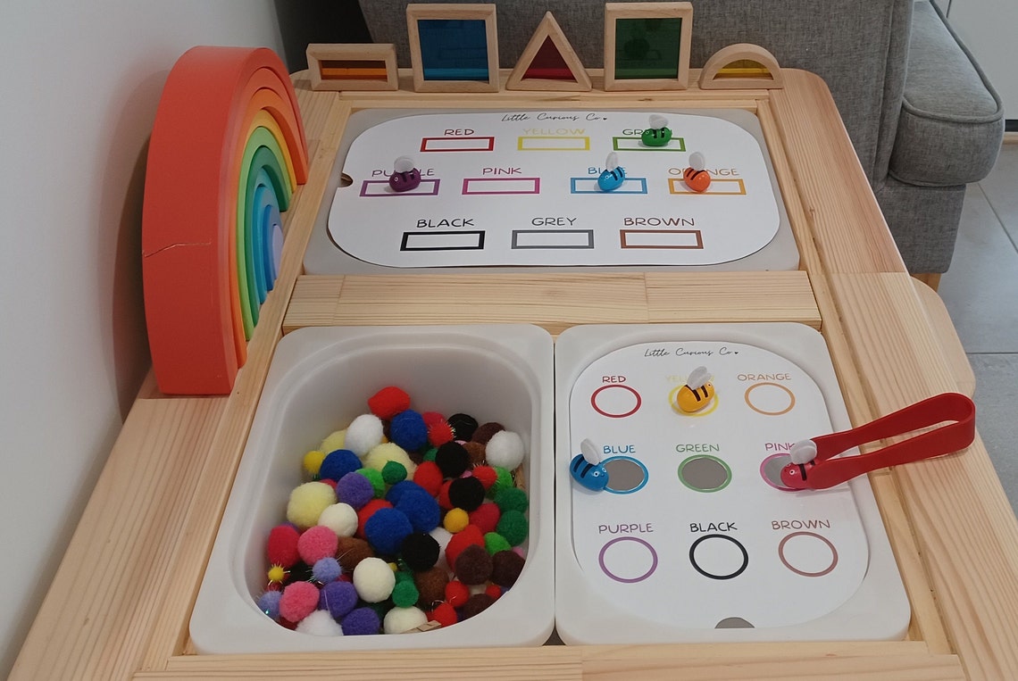 Printable Trofast Flisat Lid Insert Homeschool Learning - Etsy