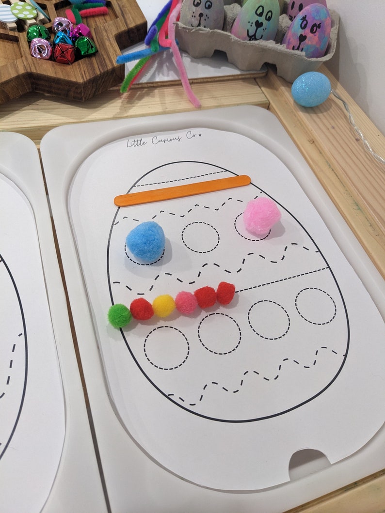 Printable Trofast Flisat Lid Insert, Easter Game, Homeschool Learn ...