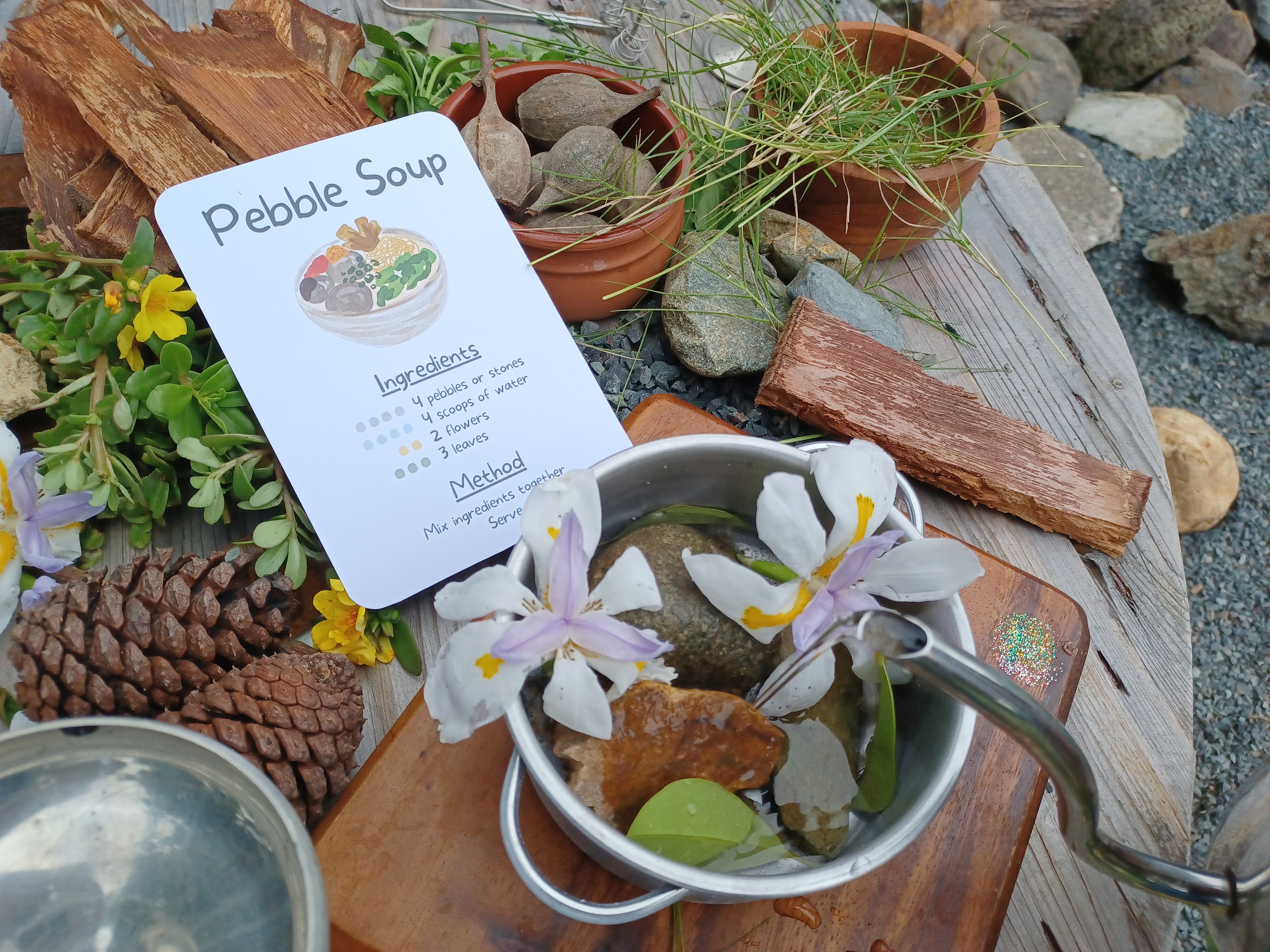 Printable Mud Kitchen Cards Homeschool Learning Numbers - Etsy