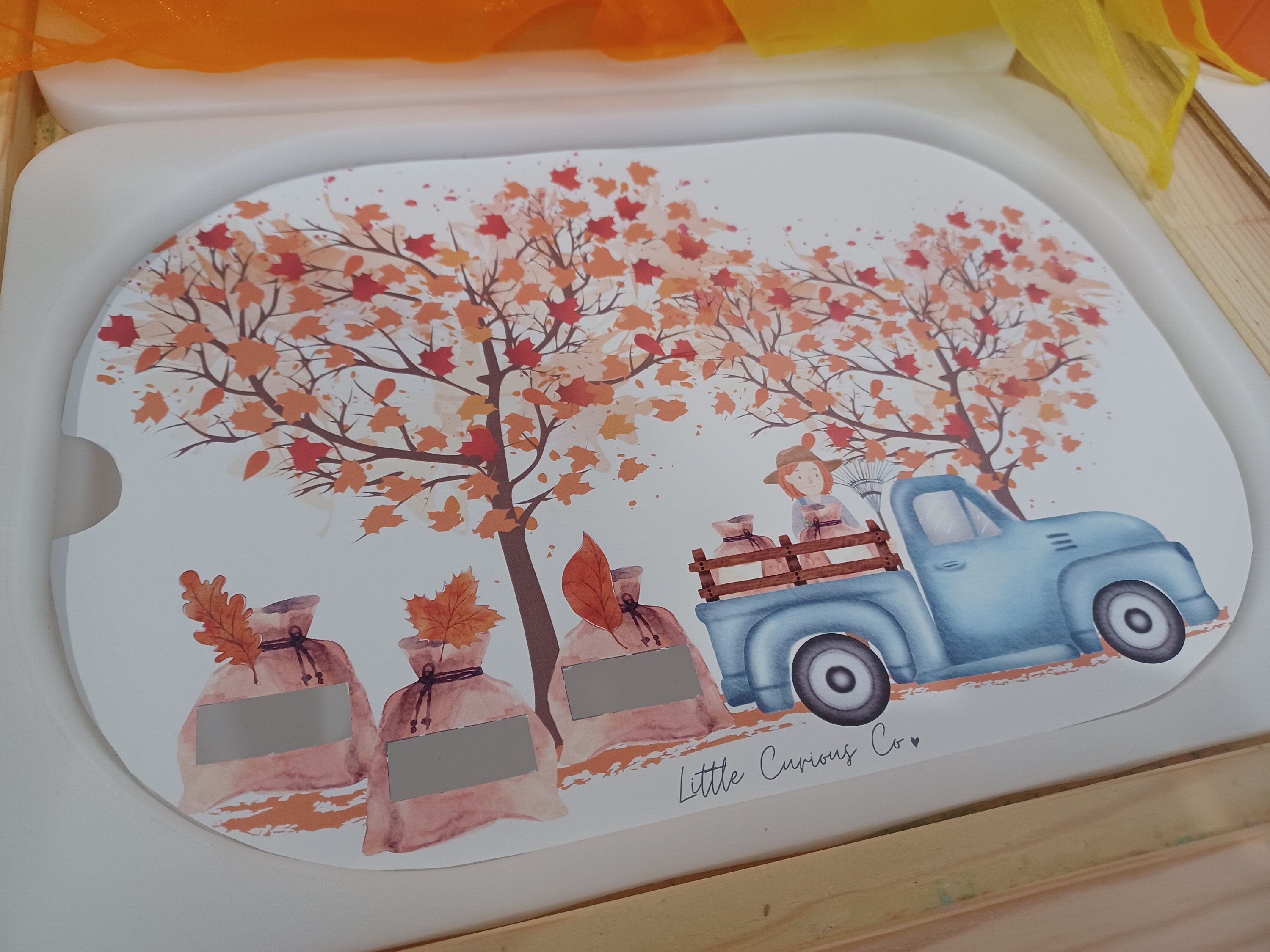 Printable Trofast Flisat Lid Insert Homeschool Learning - Etsy