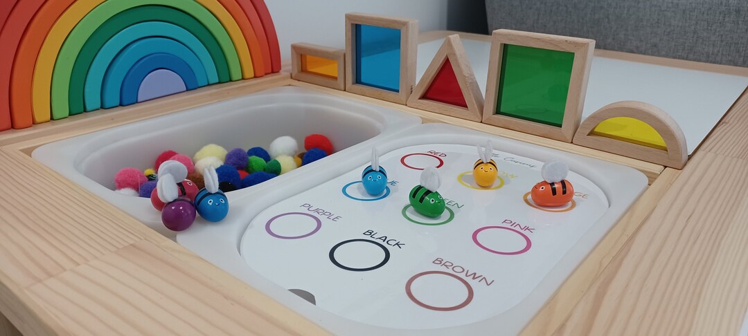 Printable Trofast Flisat Lid Insert, Homeschool Learning, Montessori ...