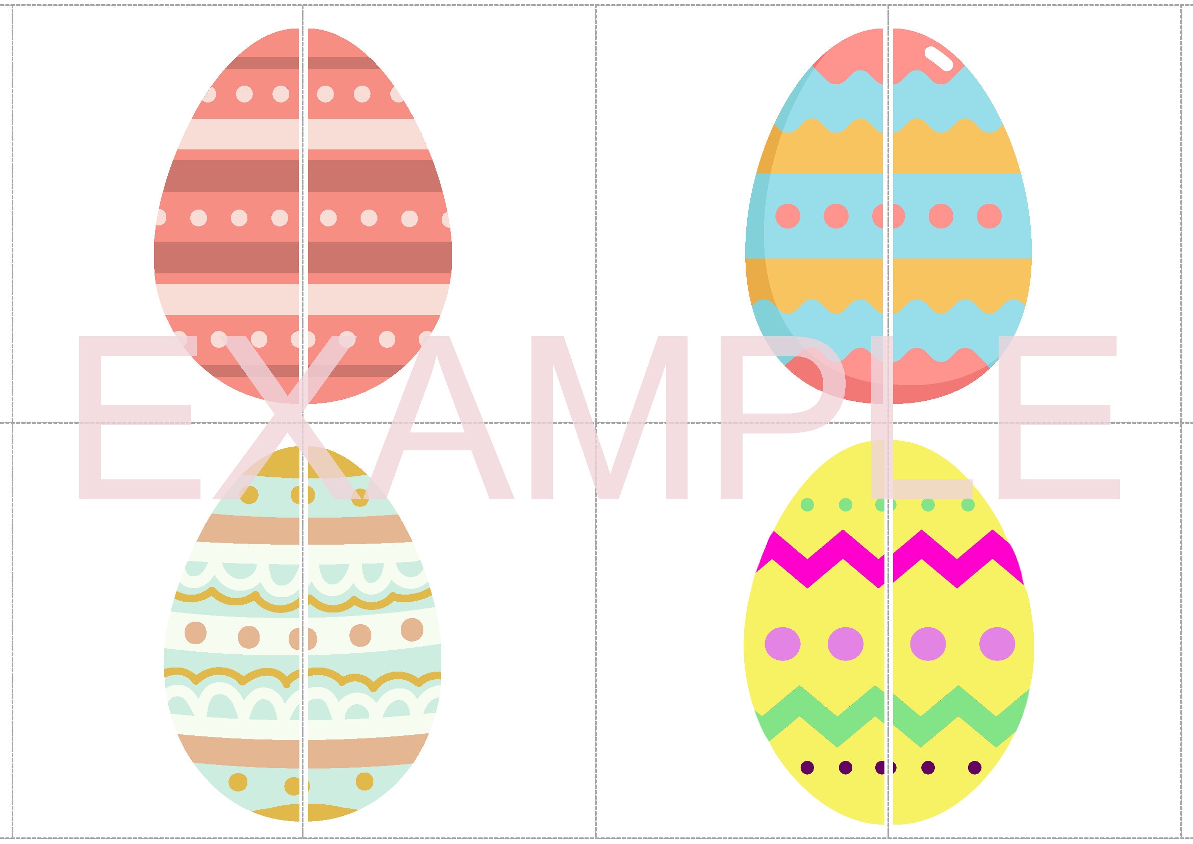 Easter Egg Matching Cards Preschool Curriculum Homeschool - Etsy