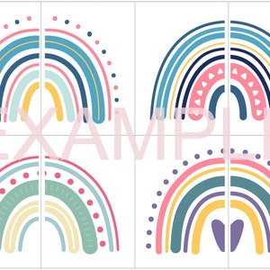 Rainbow Matching Cards, Preschool Curriculum, Homeschool Learning ...