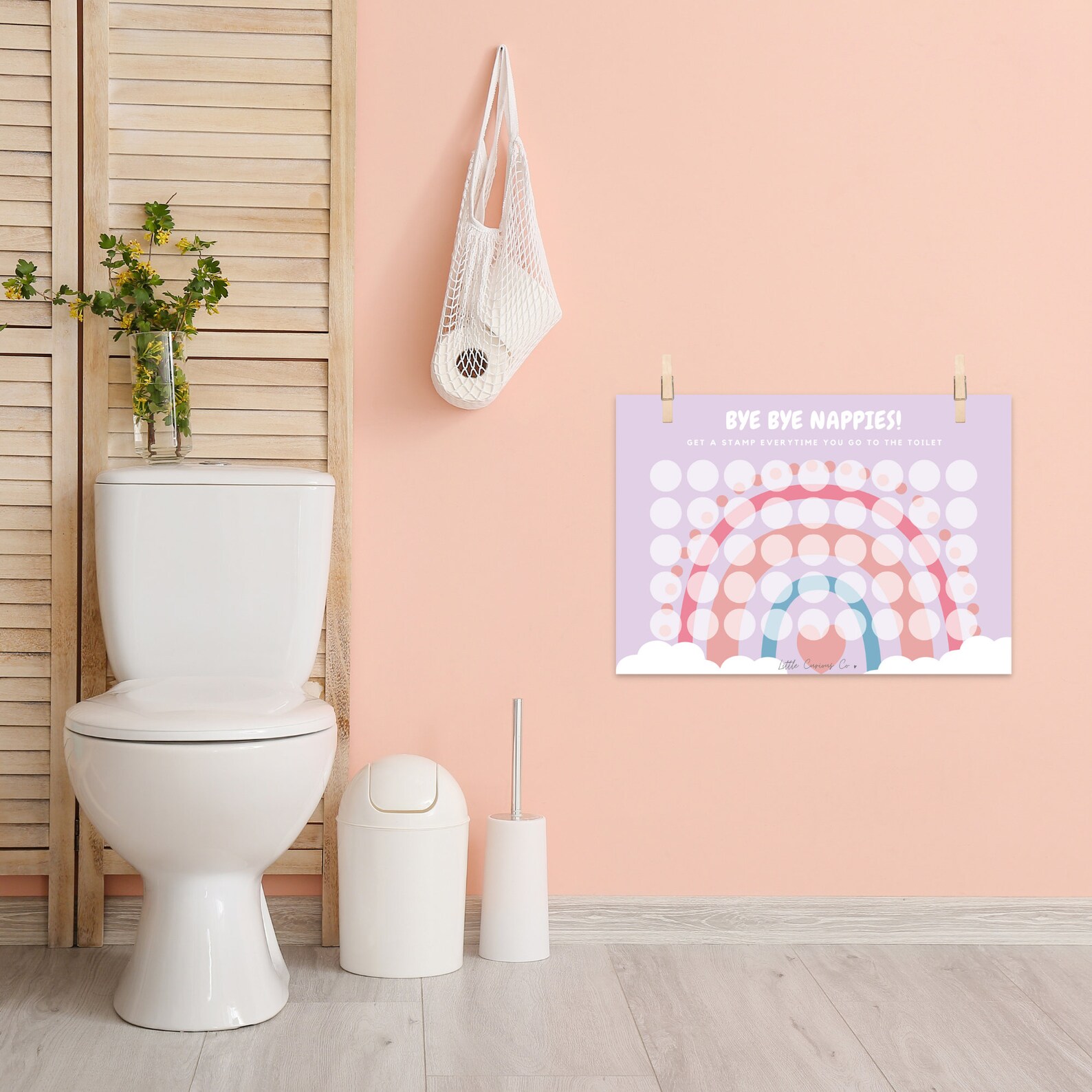 Printable Potty Training Chart, Toilet Stamp Activity, Montessori ...