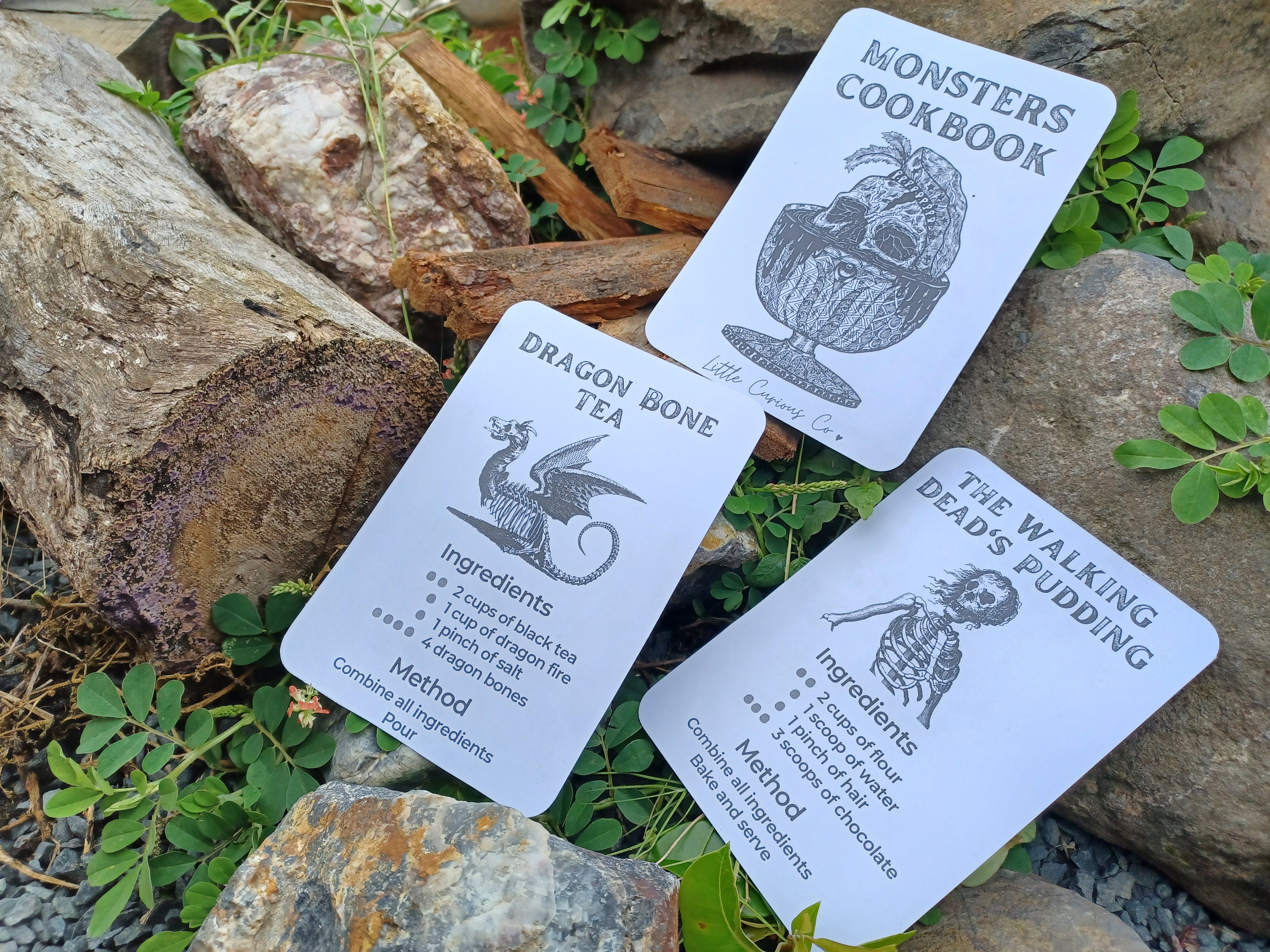 Bundle Printable Mud Kitchen Potion Card, Homeschool Learning Numbers ...