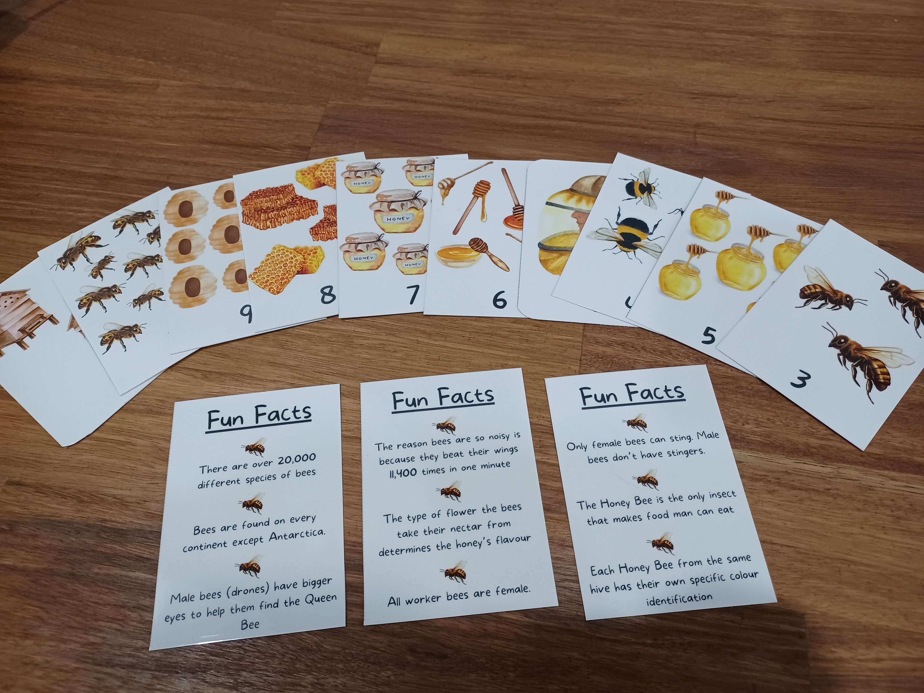 Printable Preschool Learning Bundle Montessori Learn Bees - Etsy