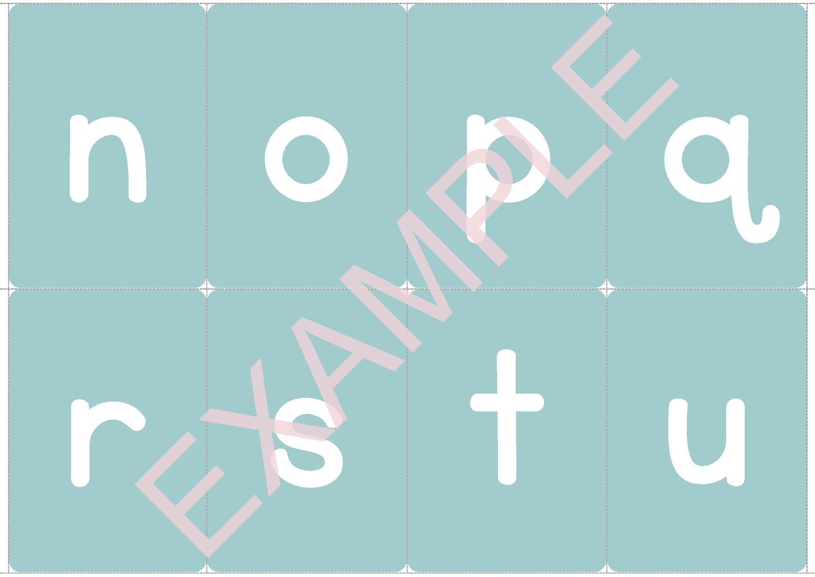 Printable Alphabet Montessori Cards Preschool Curriculum | Etsy