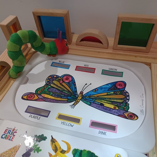 Printable Trofast Flisat Lid Insert Learn Montessori Flower - Etsy