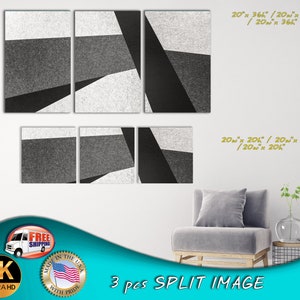 Personalized 3 Panel Split Image TRIPTYCH Canvas Image on Canvas ...
