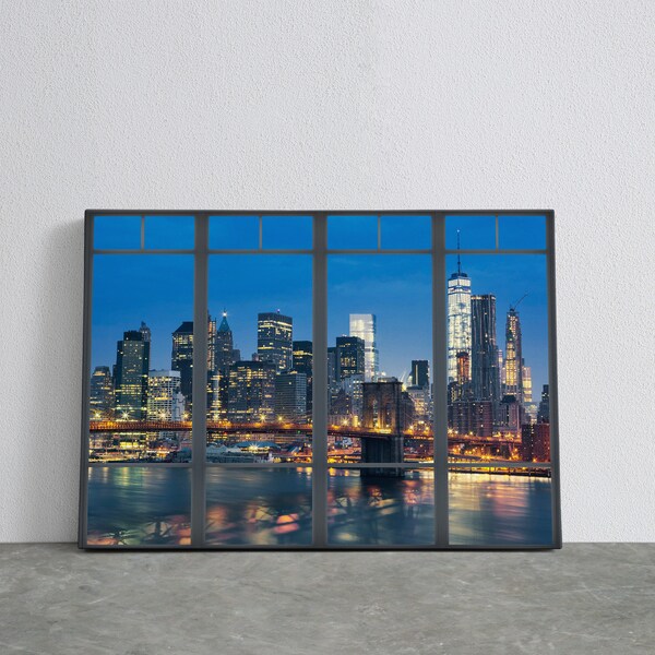 Large New York City Poster - Etsy