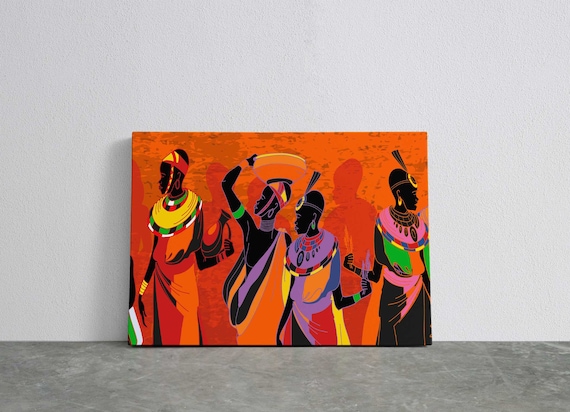 Traditional African Art Paintings