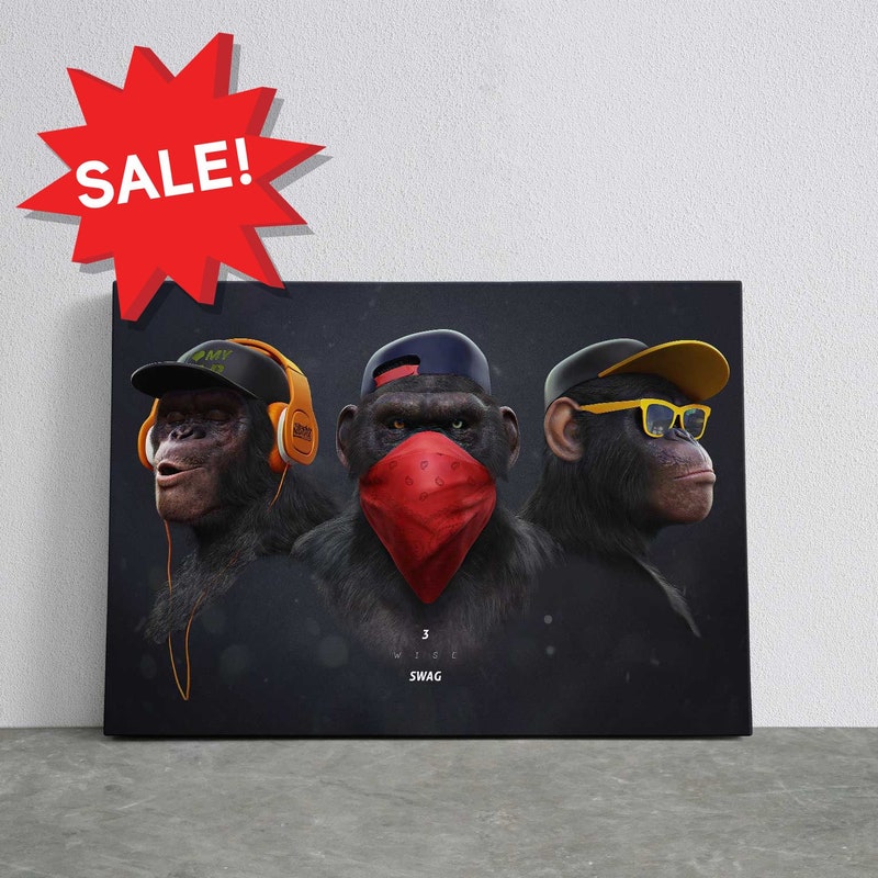 3 Wise Monkeys - Etsy