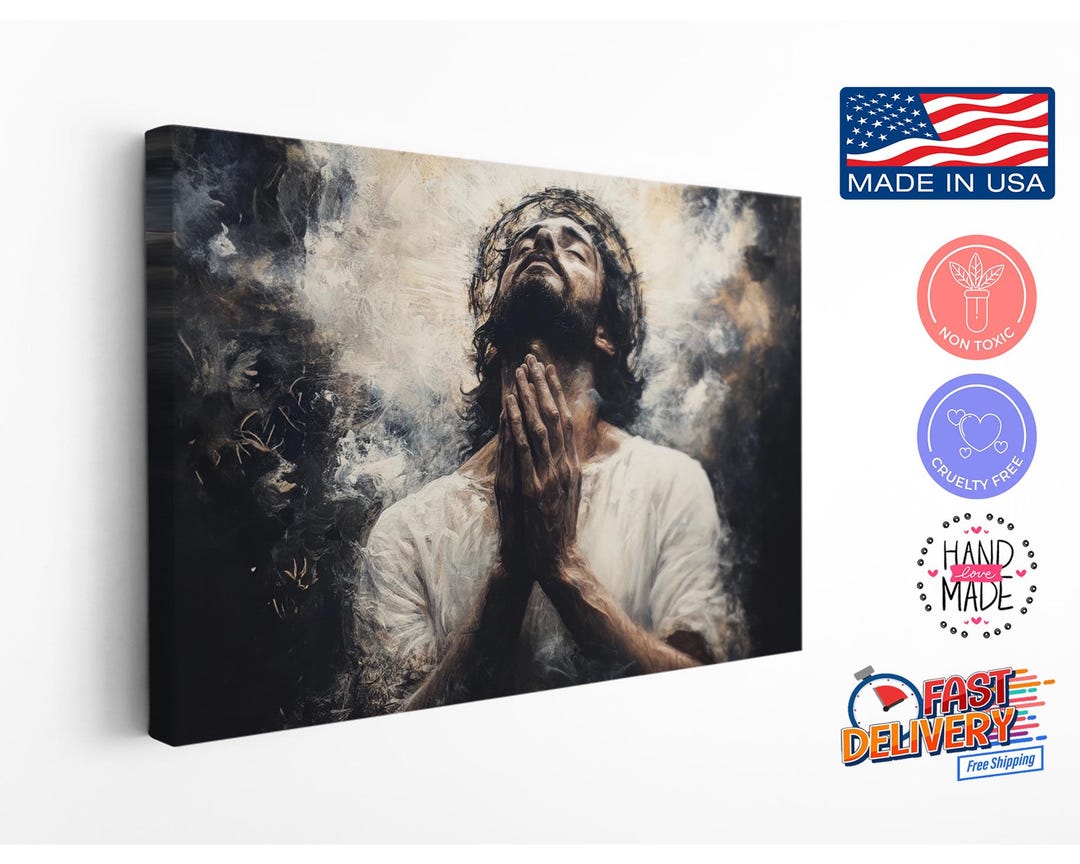 Jesus Christ Pray Redemption Spiritual Gift Christian Unique Gift ...