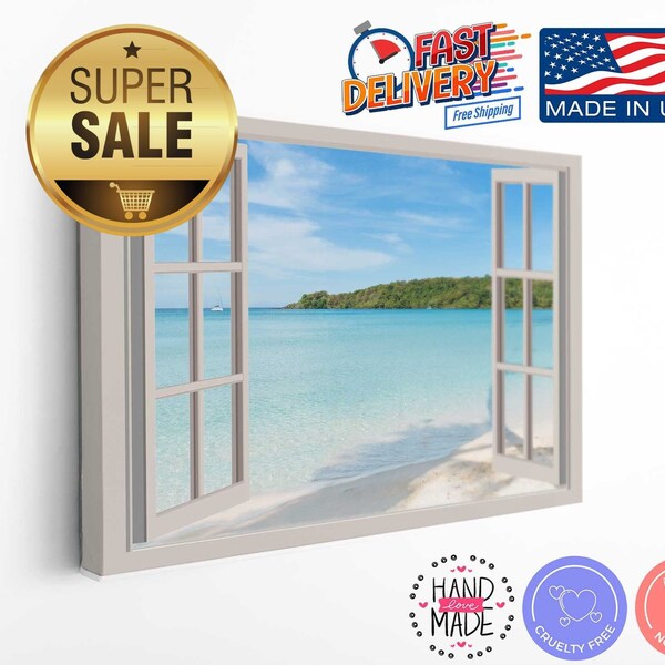 Ocean View Canvas Wall Art - Etsy