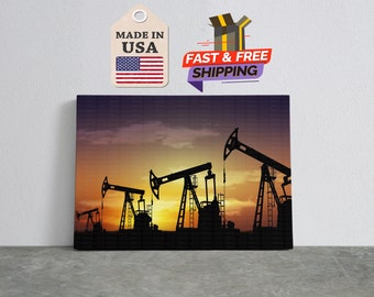 Gas Oil Wall Art - Etsy