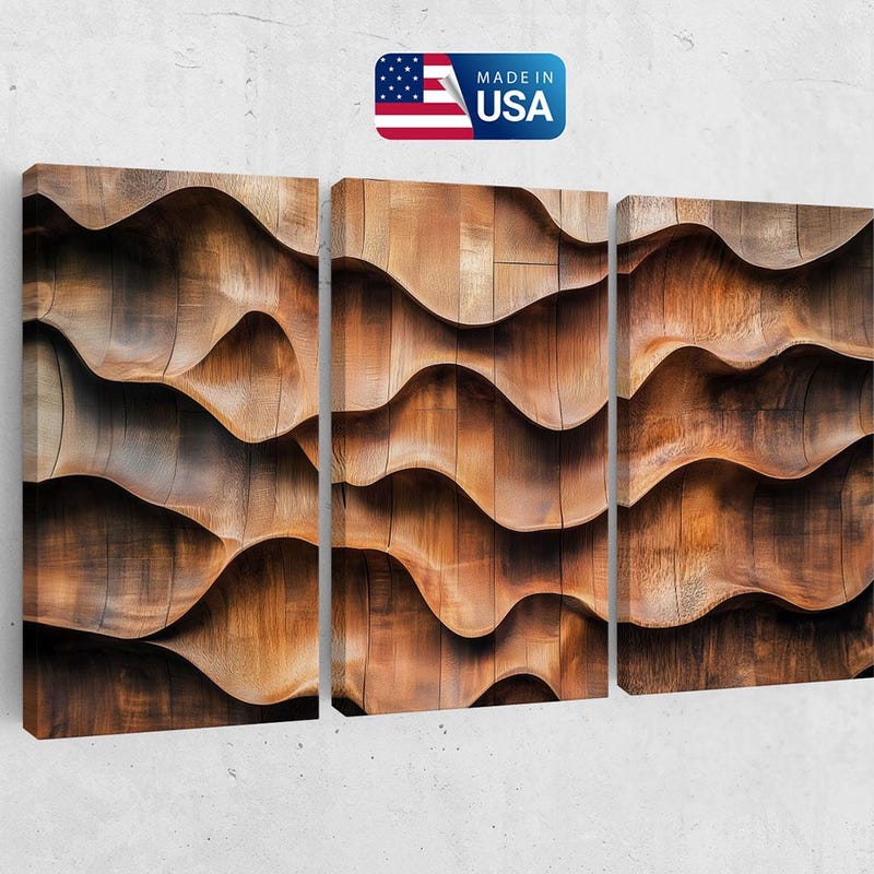 Wood Triptych - Etsy