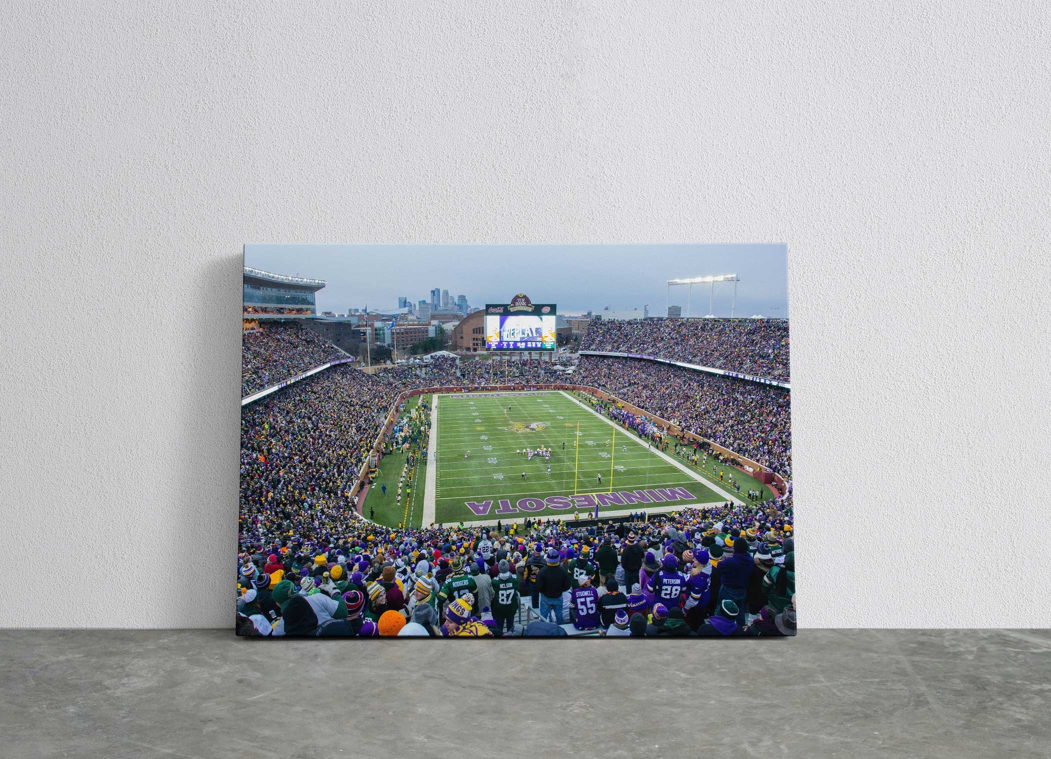 Minnesota TCF Bank Stadium Field Minnesota Customize Add Your - Etsy