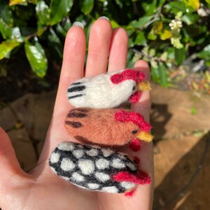 Made to Order: Needle Felted Chicken / Chicken / Felted Animal / Animal ...