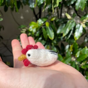 Made to Order: Needle Felted Chicken / Chicken / Felted Animal / Animal ...