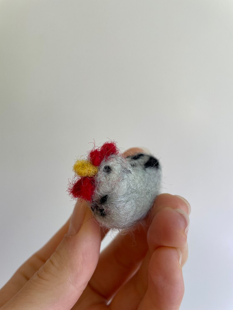 Made to Order: Needle Felted Chicken / Chicken / Felted Animal - Etsy