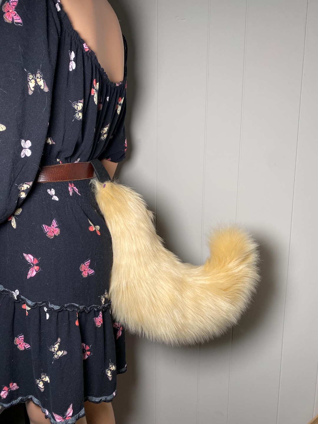 Custom Small/medium Tail Kawaii Costume Cosplay Pet Play Furry Dog ...