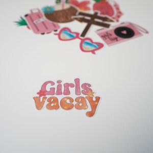 Girls Trip Stickers Set | for Unforgettable Getaways and Lasting ...