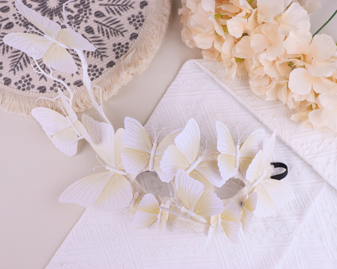 Masquerade Mask, Venetian Mask, Adult Butterfly Lace Mask, Bridal Mask ...