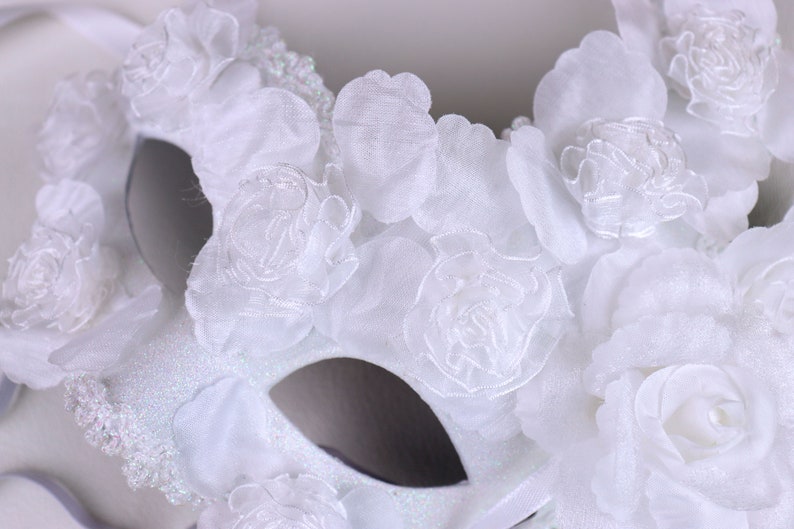 Masquerade Mask Venetian Mask Adult Dance Flower Lace Mask - Etsy