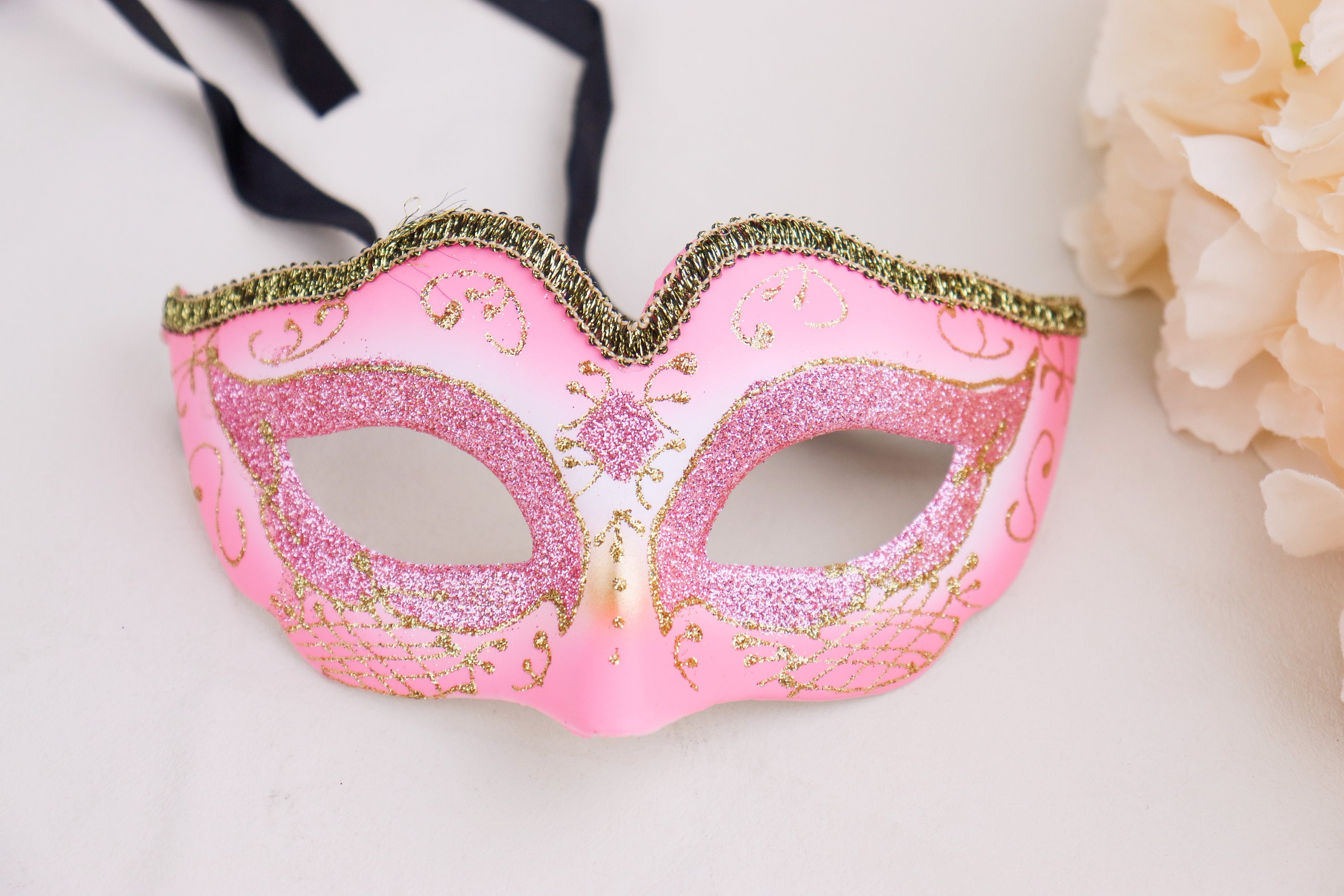 Full Face Venetian Mask Halloween Mask Masquerade Mask - Etsy