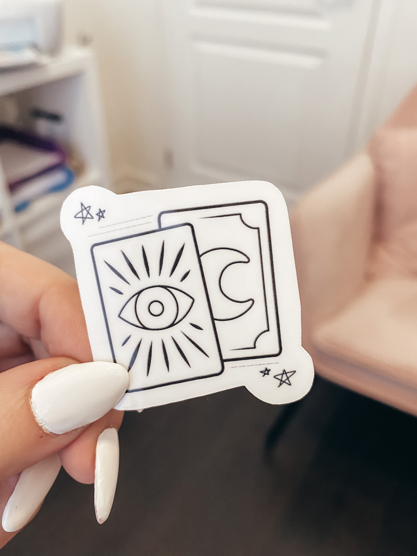 Oracle Cards Sticker Vinyl Sticker Waterproof Witchcraft | Etsy