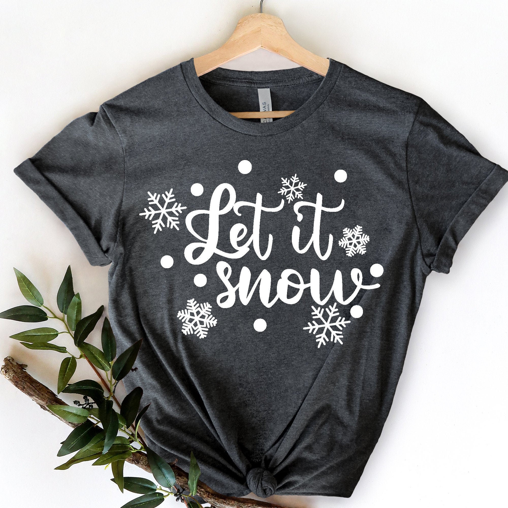 Let It Snow Shirt, Christmas Shirt, Funny Christmas Shirt, Christmas ...