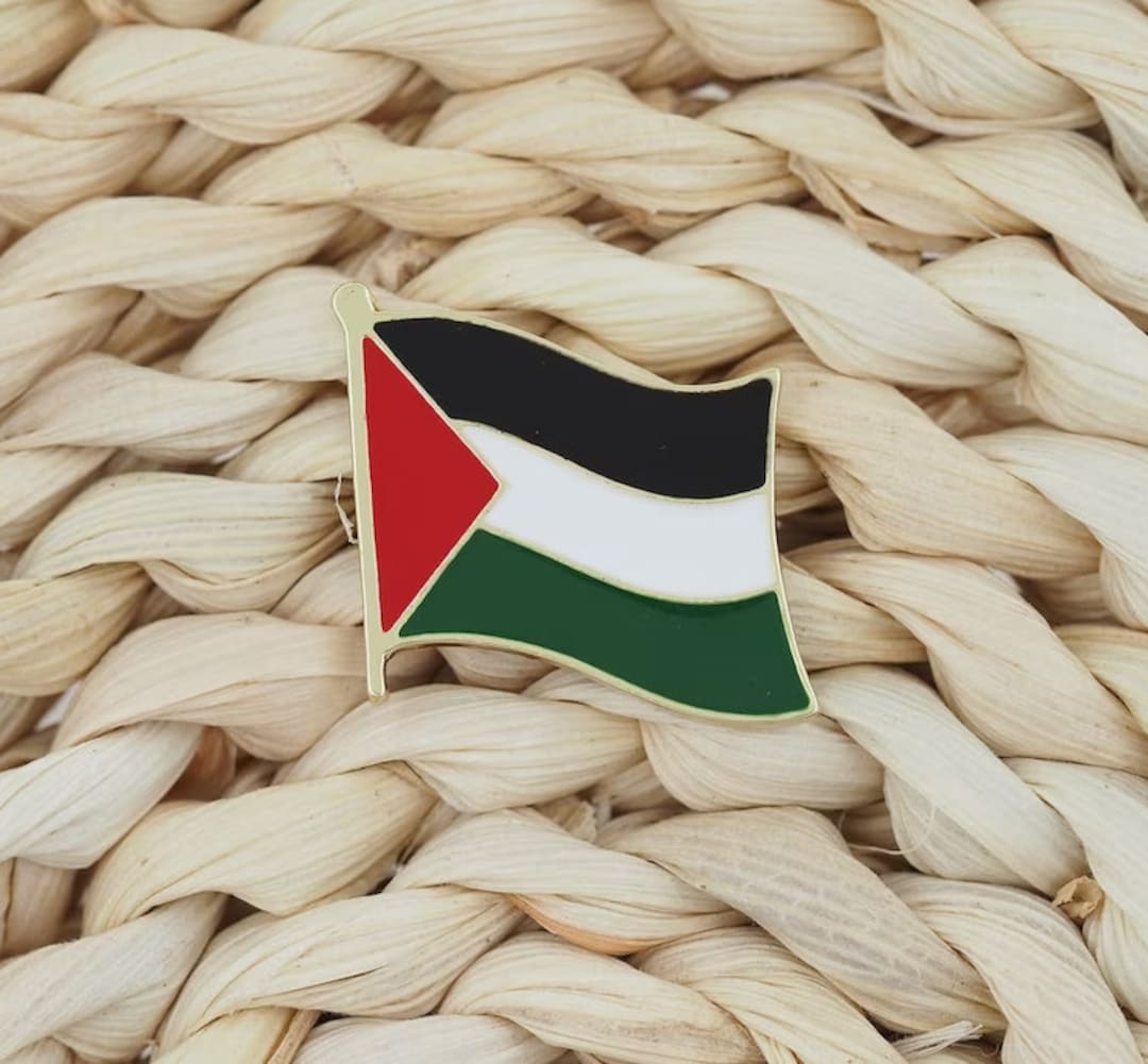 Palestine Flag Pin Palestinian Pin Free Palestine Pin - Etsy