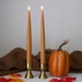 Taper Candle, Candlesticks, Shaped Candle, Beeswax Soy Candle, Fall ...