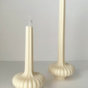 Pumpkin Candles, Taper Candle, Vase Candle, Column Candle, Aesthetic ...