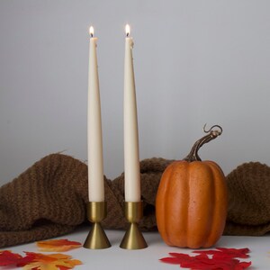 Taper Candle, Candlesticks, Shaped Candle, Beeswax Soy Candle, Fall ...
