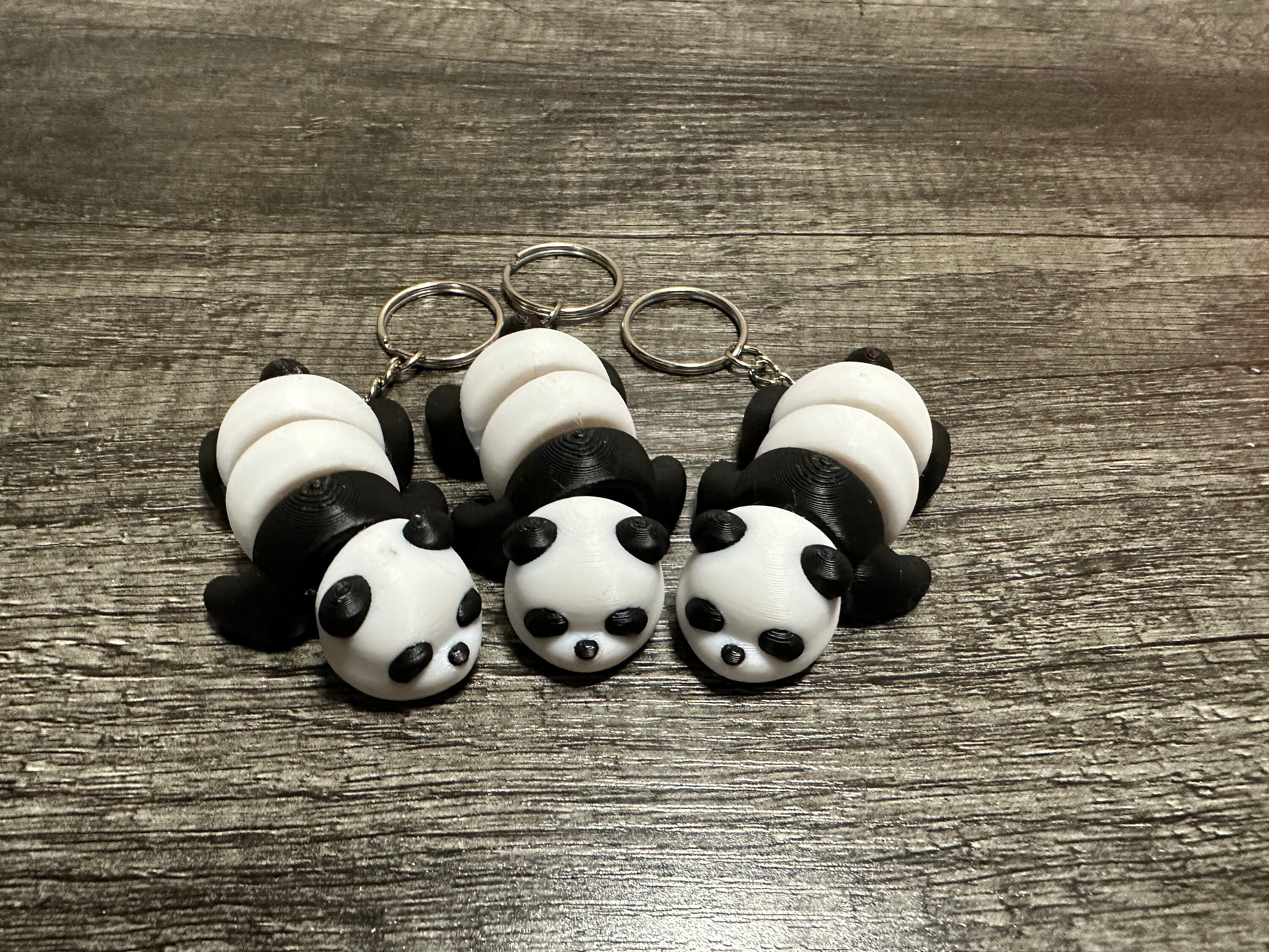 Panda Keychain/3d Printed/as Seen on Tik Tok/keychain/3d Printed Panda ...