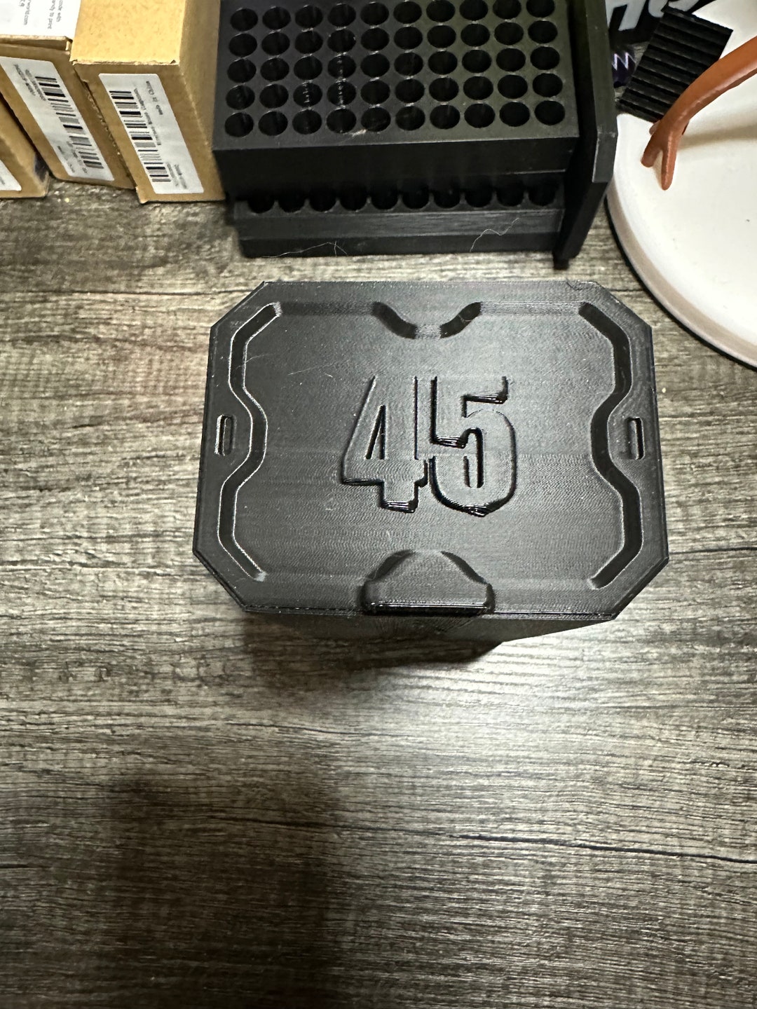 3D Printed 45 Ammo Box 75 Rounds, 45 Ammo Storage Box, 3d Printed,3d ...