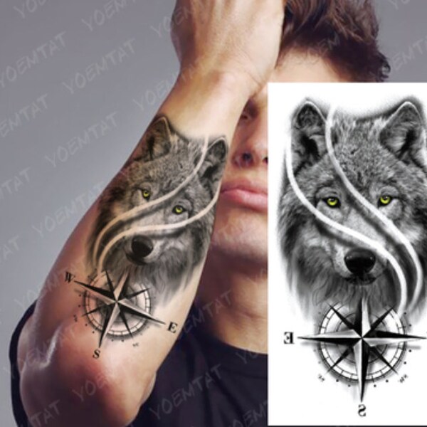 Compass Tattoo - Etsy